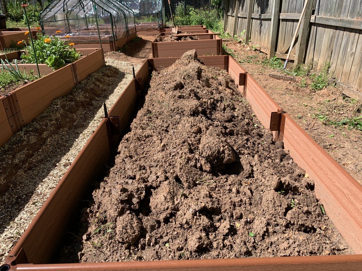 Raised Bed Vegetable Garden On A Slope - Gardening - Healthy Alyona