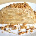 Vegan Layered Napoleon Cake With Toasted Walnuts Recipe - Healthy Alyona